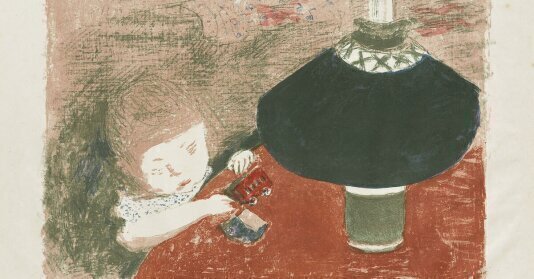 Child with Lamp by Pierre Bonnard – Art print, wall art, posters and ...