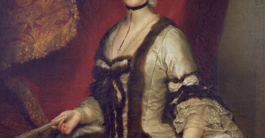 Portrait of Maria Carolina of Austria, Queen of Naples by Anton Raphaël ...