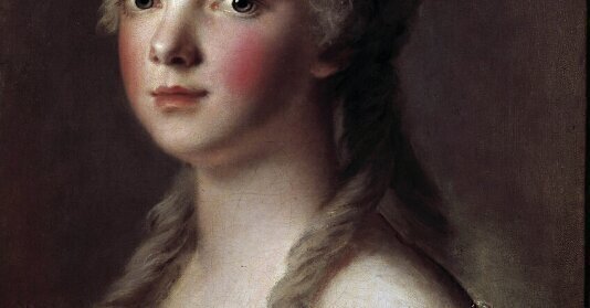 Portrait of Marie Adelaide of France called Madame Adelaide by Jean ...