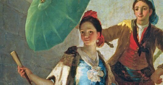 The Parasol by Francisco de Goya – Art print, wall art, posters and ...