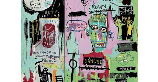 In Italian, 1983 by Jean-Michel Basquiat – Art print, wall art, posters ...