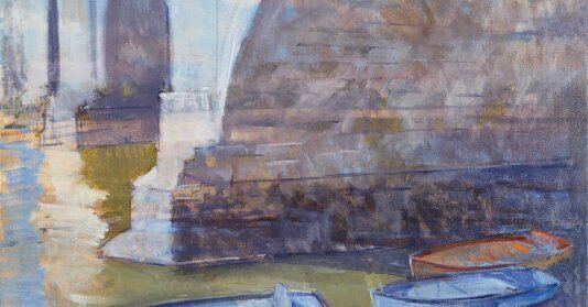 Richmond Bridge by Christopher Glanville – Art print, wall art, posters ...