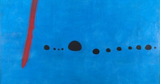 Blue II by Joan Miró – Art print, wall art, posters and framed art