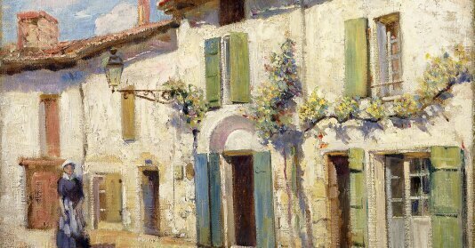 Facade by Alson S. Clark – Art print, wall art, posters and framed art