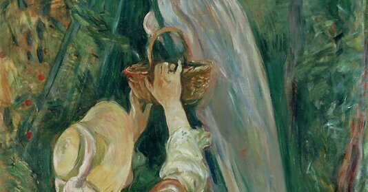 The cherry pickers by Berthe Morisot – Art print, wall art, posters and ...