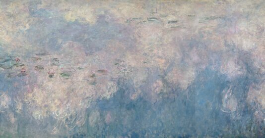 The Waterlilies - The Clouds by Claude Monet – Art print, wall art ...