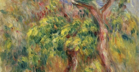 Trees by Auguste Renoir – Art print, wall art, posters and framed art