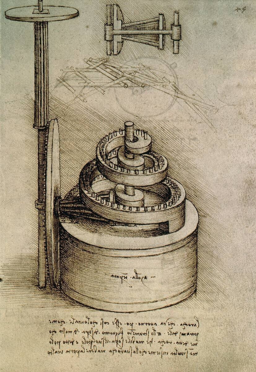 Codex Madrid by Leonardo da Vinci – Art print, wall art, posters and ...