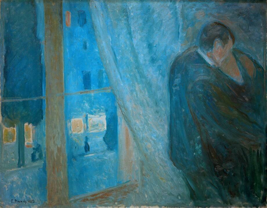 The Kiss by Edvard Munch – Art print, wall art, posters and framed art